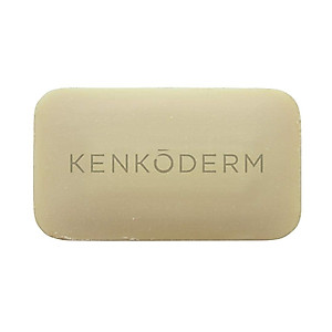 Kenkoderm Psoriasis Mineral Salt Soap with Argan Oil & Shea Butter, 4.25 oz, 1 Bar, Dermatologist Developed Skin Care for Soothing & Moisturizing Psoriasis, Eczema & Rosacea, Fragrance & Color Free