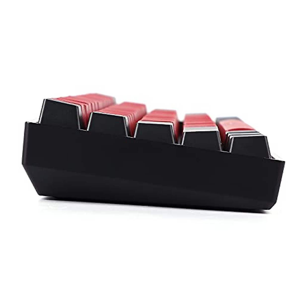 EPOMAKER SKYLOONG SK61 60% Hot Swappable RGB Mechanical Gaming Keyboard, Programmable NKRO with Shine Through PBT Keycaps, IP6X Waterproof, for Win Mac Gamer (Gateron Mechanical Red, Wine Red)