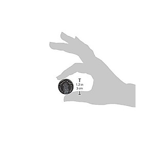 Cathedral Art (Abbey & CA Gift Saint Francis Pocket Token, 1-Inch, Silver