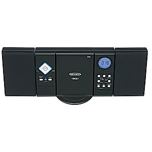 JENSEN® Wall Mountable CD System with Digital AM/FM Stereo Receiver and Remote Control