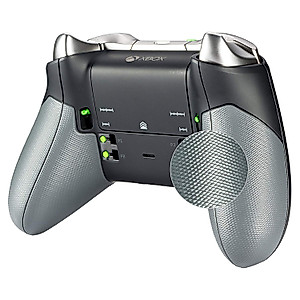 New Replacement Rear Handle Grip Side Panels Rail Shell Case Cover for Microsoft Xbox One Elite Controller-Left&Right.