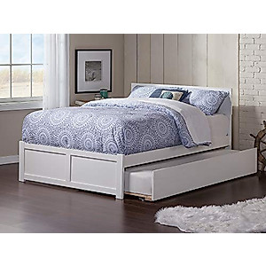 Atlantic Furniture AR8132052 Orlando Platform, Full, White
