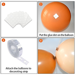 Brown and Green Balloons Garland kit, 114pcs Pastel Brown and Nude Balloon, Green Sage Balloons Blush Nude Balloons for Teddy Bear Baby Shower Jungle Safari Them Party Decorations Supplies