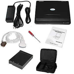 Portable Vet/Veterinary B-Ultrasound Scanner with 3.5Mhz Convex Probe for Horse,Goat,Cow,Sheep and Pig use