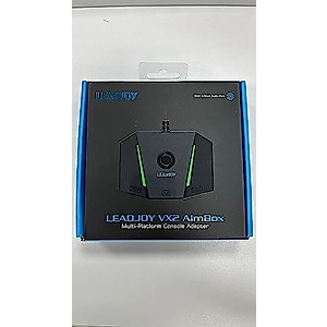 leadjoy VX2 AimBox Game Console Keyboard and Mouse Adapter, Wired Connection Converter with 3.5mm Studio Jack, Compatible with Switch, Xbox Series X, Xbox One, PS4, PS5