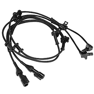 Front Left & Right ABS Wheel Speed Sensor Replacement for Ford Excursion 2000-2005 F-250 F-350 F-450 F-550 Super Duty 1999-2004 F650 F750 F800 Replace# ALS197 5S6024 SU7557 BRAB68 F81Z2C204BA (2Pcs)