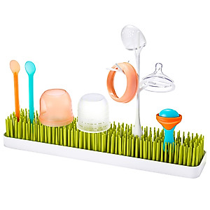 Boon Patch Countertop Drying Rack, Green