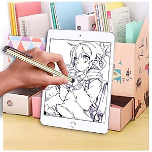 Premium 30 Pack Stylus Compatible with Plantronics BackBeat Fit 2100 P/N 212201-99 Custom Digital Slim Touch Pen for Your Capacitive Touch Screen! (RED)