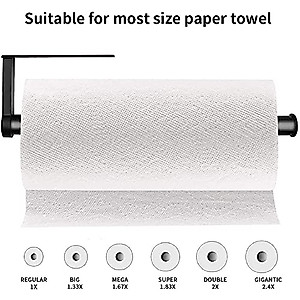 Kitchen Paper Roll Holder Paper Towel Rack Dining Table Kitchen Paper Roll Holder Vertical Paper Towel Storage Rack