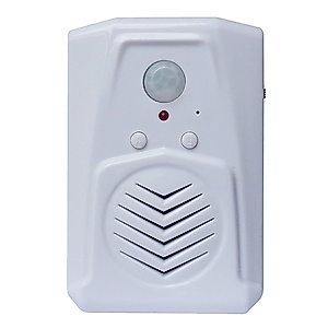 Talking Products, PIR Infrared Motion Sensor, Pro Edition with Multi-Track Playback. Download Your own Custom MP3 Sound Files to Play Speech, Music or Sound Effects