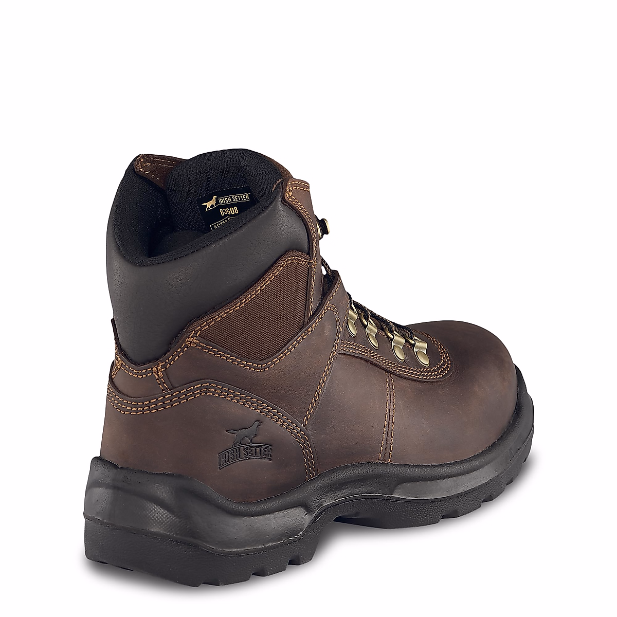 Irish Setter, Ely, Men's, 6", Soft Toe, Work Boot, Brown, 9.5 D (Medium)
