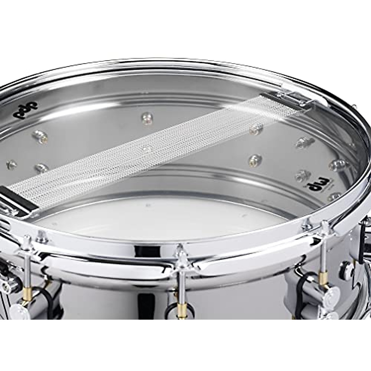 Pacific Drums Concept Series Black Nickel Over Steel Snare Drum, 6.5"X14" (PDSN6514BNCR)
