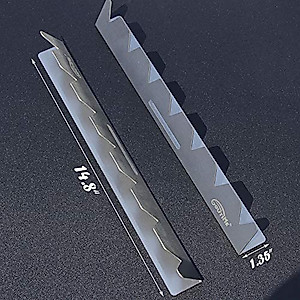 Goutime Stainless Steel Shish Kabob Skewer Rack with Storage Bag, Universal Barbecue BBQ Skewers Holder for Grill