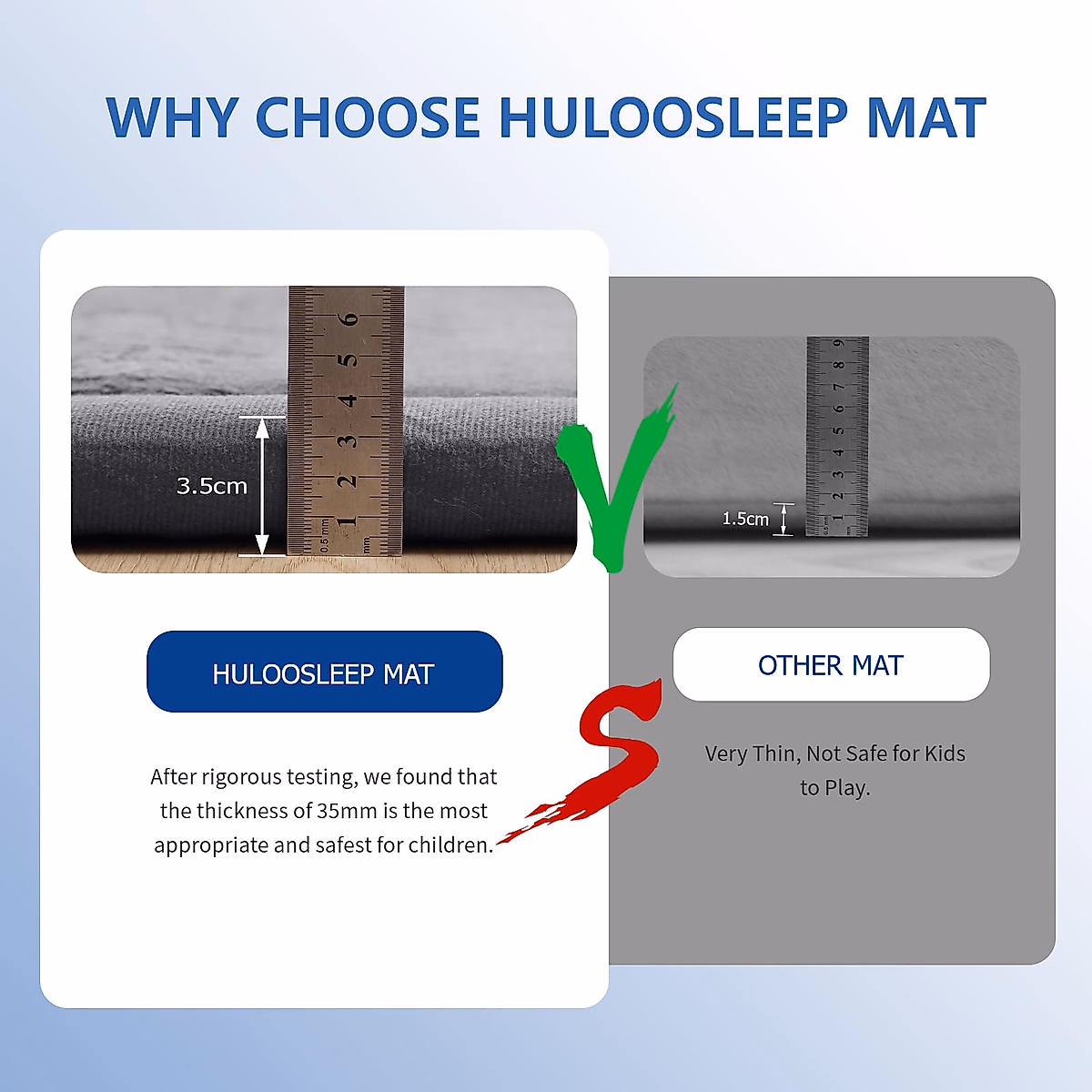 Baby Play Mat for Floor,1.3" Thick Memory Foam Tummy Time Mat,Soft Coral Velvet Nursery Rug,Large Non Slip Crawling Mat for Toddlers,Infants,Kids,Yoga Mat,Tatami Mat for Living Room(Dark Gray)