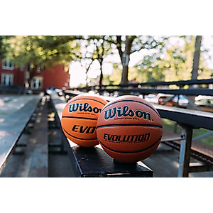 Wilson Evolution Indoor Game Basketball, Intermediate - Size 6