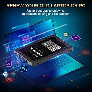 INLAND Platinum 3 Pack 128GB SSD SATA III 6Gb/s 2.5" 7mm TLC 3D NAND Internal Solid State Drive (128GB x 3)