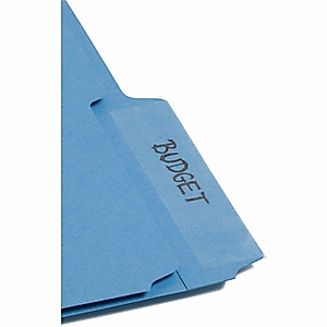 Smead Seal and View® Clear Label Protector, Size 3-1/2x1-11/16-Inches before folding, 100 per Pack (67600)