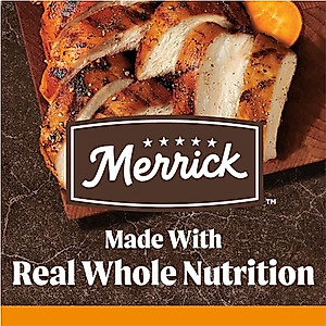Merrick Premium Grain Free Dry Adult Dog Food, Wholesome And Natural Kibble With Real Chicken And Sweet Potato - 4.0 lb. Bag