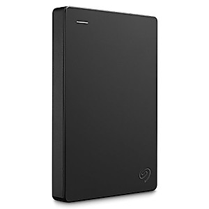 Seagate Portable Drive, 1TB, External Hard Drive, Black, for PC Laptop and Mac, 2 Year Rescue Services, Amazon Exclusive (STGX1000400)