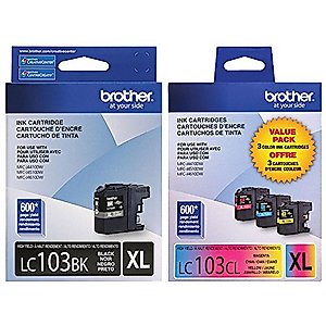 Brother MFC-J4510DW High Yield Ink Cartridge Set