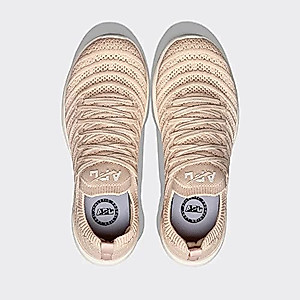 APL: Athletic Propulsion Labs Women's Techloom Wave, Vanilla/Black, 8.5