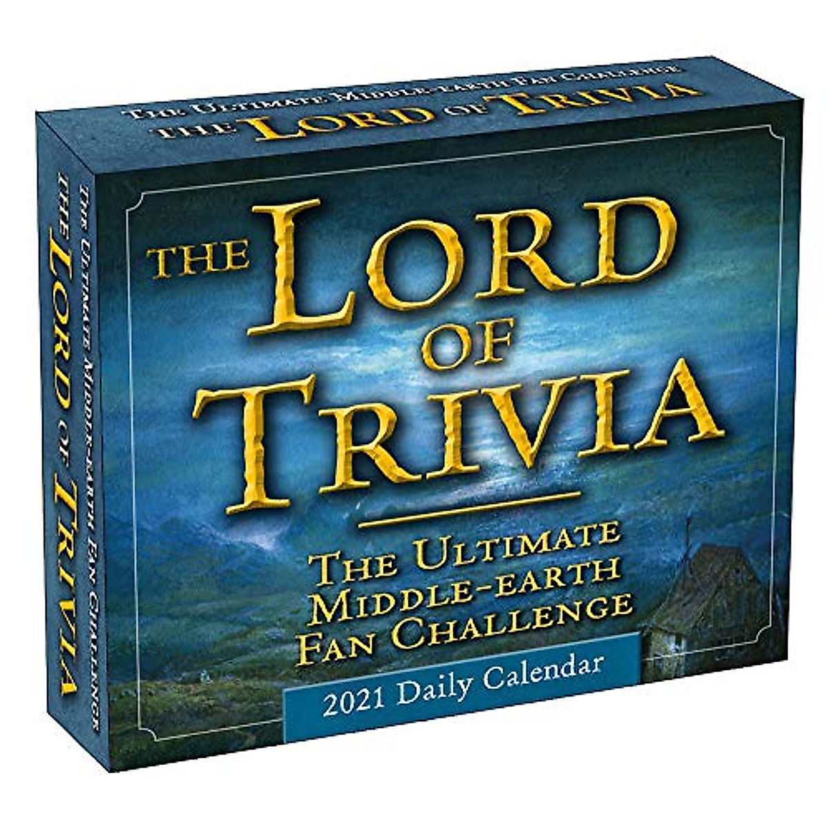 2021 The Lord of Trivia The Ultimate Middle Earth Fan Challenge Boxed Daily Calendar