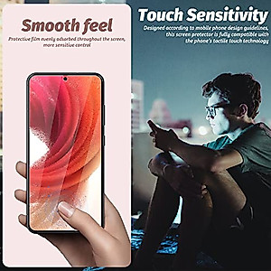 Orzero (3 Pack Screen Protector Compatible for Samsung Galaxy S23 5G Tempered Glass, Supports Ultrasonic Fingerprint 9H Anti-Scratch HD Bubble-Free (Lifetime Replacement)