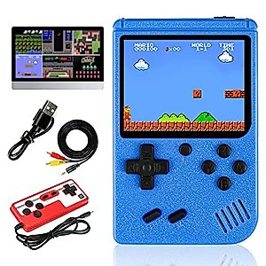 Handheld Game for Children, Portable Retro Video Game with 500 Classic FC Games 2.8-Inch Color Screen, Retro Mini Game, Support TV Connection & Two Players