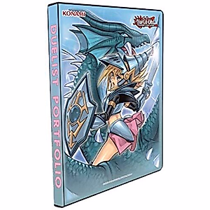 YuGiOh Dark Magician Girl the Dragon Knight 9-Pocket Duelist Portfolio
