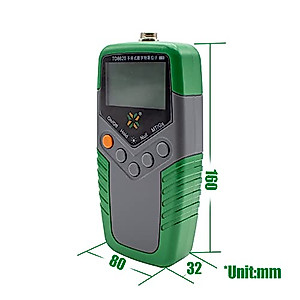 Handheld Digital Tesla Meter High Precision Gaussmeter Fluxmeter Surface Magnetic Field Tester with Probe 0-2400mT