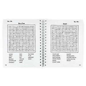 John Deere Word Search, Multi-Level Spiral-Bound Puzzle Book Including More Than 250 Farm, Tractor, and Animal Puzzles (Part of the Brain Busters Puzzle Collection)