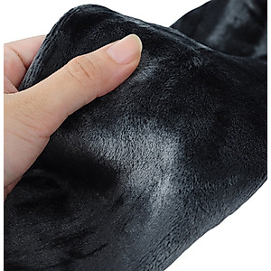 Romastory Womens Over Knee Leg Warmers Winter Thick Fleece Lined Elastic Socks Tights Leggings (One Size Fits S/M/L, Socks)