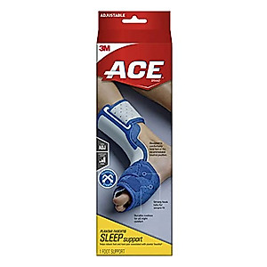 ACE Brand Plantar Fasciitis Sleep Support, Foot Brace Stays in Place All Night, Plantar Fasciitis Brace With Secure Fit and Long-Lasting Comfort, Sleep Support for Left and Right Foot, 8” to 15”