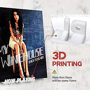 ONE WALL Now Playing Vinyl Record Stand Wall Mount Vinyl Record Holder Record Display Storage Holder for Album Hanging Storage Shelf, White