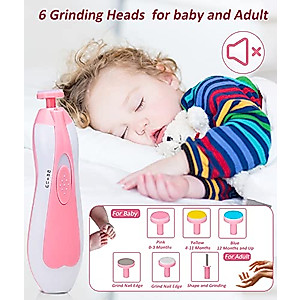 Baby Healthcare and Grooming Kit, Electric Safety Nail Trimmer Baby Nursery Kit, Newborn Care Kits with Hair Brush Comb for Newborn Infant Toddlers Baby Boys Girls Kids, Baby Shower Gifts