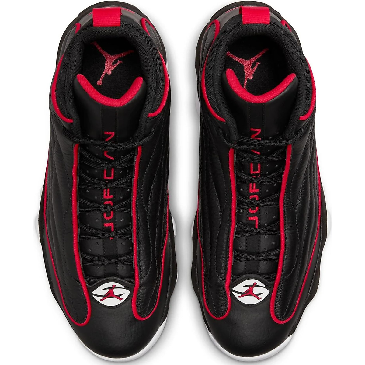 Jordan Pro Strong Men's Shoes Size - 12 Black/University Red-White