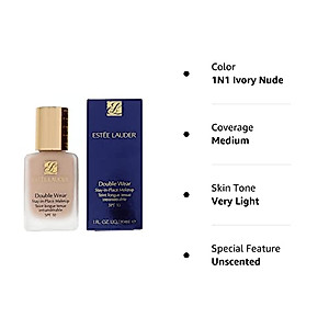 Estee Lauder Double Wear Stay-in-Place Makeup, 1N1 Ivory Nude