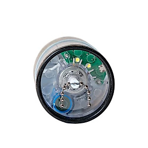 Wakit Electric Herb Grinder - Single Press Grind - Easy to Use, Fast and Custom Grind Consistency - LED Lighted Grinding Chamber