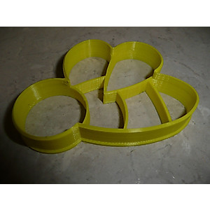 BUMBLEBEE BUMBLE HONEY BEE INSECT BUG DETAILED COOKIE CUTTER MADE IN USA PR633