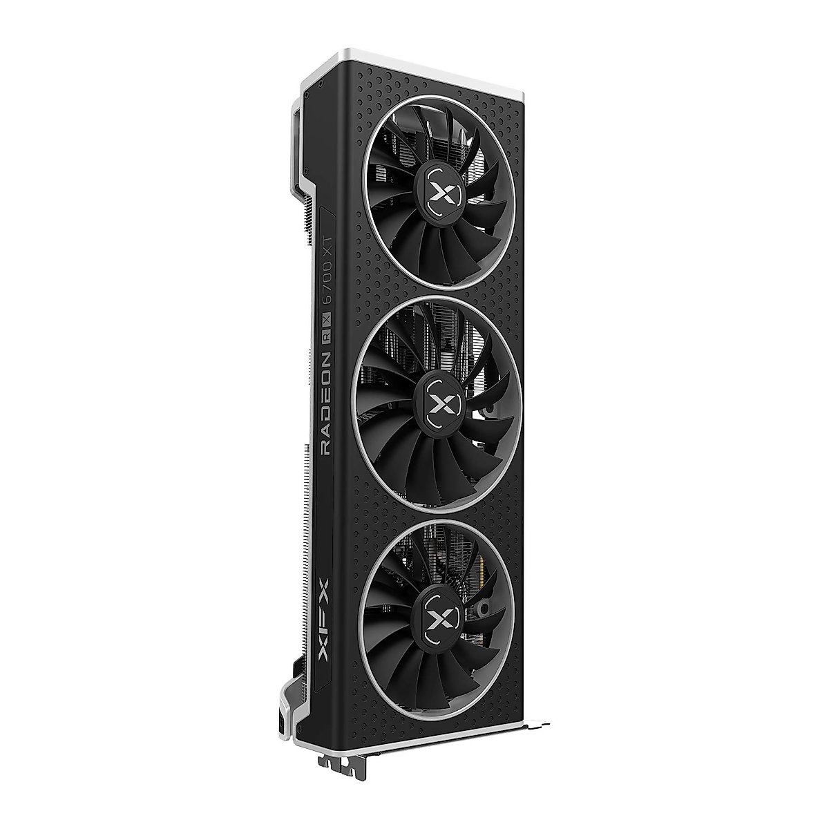 XFX Speedster QICK319 AMD Radeon RX 6700 XT Black Gaming Graphics Card with 12GB GDDR6 HDMI 3xDP, AMD RDNA 2 RX-67XTYPBDP
