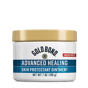 Gold Bond Medicated Advanced Healing Ointment, 7 oz., Hydrates and Protects Dry, Cracked Skin
