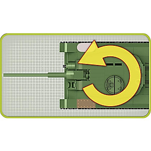 COBI Historical Collection WWII T-34-85, Green