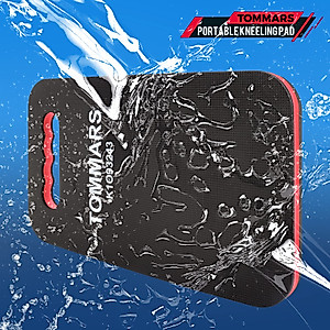 TOMMARS Thick Kneeling Pad 0.9 inch, kneeling pad for mechanic automotive kneeling pad foam kneeling pad Waterproof Anti-Fatigue with Handle