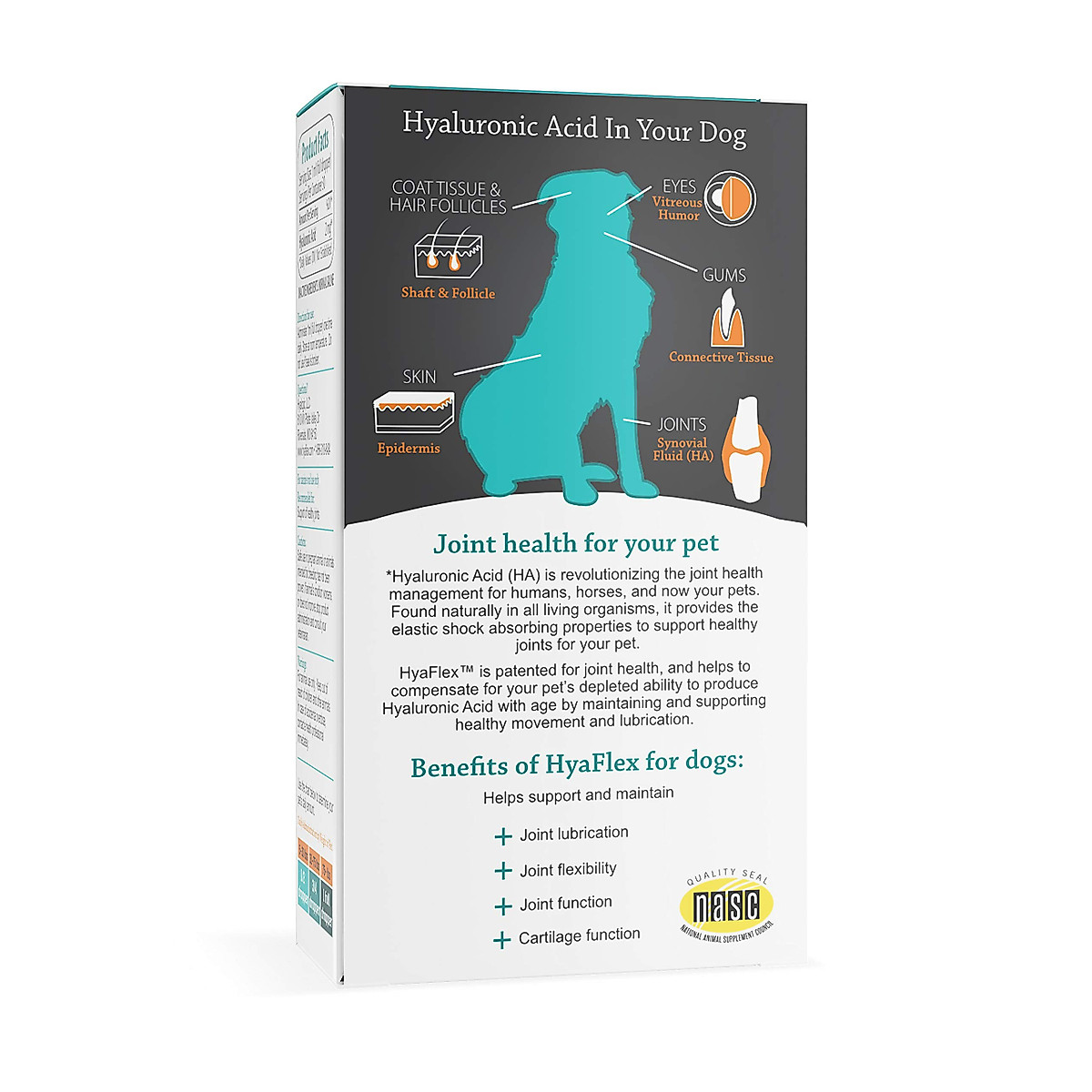 Hyalogic HyaFlex Hyaluronic Acid for Dogs - Premium Pet Supplies for Joint, Skin, Eye, and Coat Maintenance - Natural Joint Supplement for Dogs to Enhance Mobility (30ml)