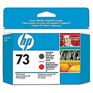 HP 73 Matte Black & Chromatic Red DesignJet Printhead (CD949A) for DesignJet Z3200 Large Format Printers