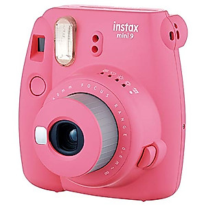 Fujifilm Instax Mini 9 Instant Camera, Flamingo Pink