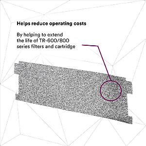 3M PAPR, Versaflo Prefilter TR-6600, For TR-600 Powered Air Purifying Respirator, Disposable, Extends PAPR Life