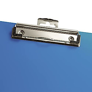 Officemate Plastic Clipboard, Letter Size, Arctic Blue (83048)