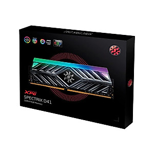 ADATA XPG SPECTRIX D41 - DDR4 - Kit - 16 GB: 2 x 8 GB - DIMM 288-PIN - 3600 MHz / PC4-28800 - ungepuffert