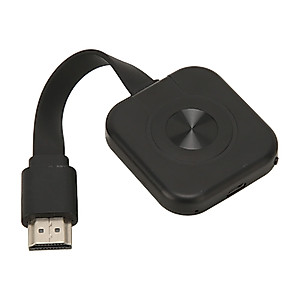 Wireless HDMI Display Dongle, 1080P 60Hz HD, Plug and Play, No Latency and Freeze, 2.4G WiFi Display Adapter Treaming for Video/Audio from Laptop, Phone to Big Screen